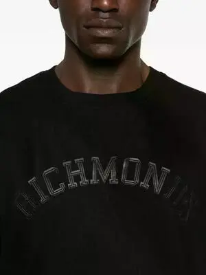 John Richmond Logo-patch T-shirt - Black