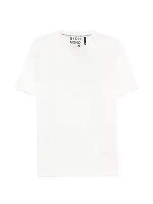 John Richmond Round-neck T-shirt - Neutrals