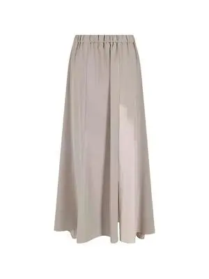 MEIMEIJ Panelled Midi Skirt - Neutrals