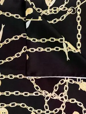 Givenchy Chain-motif Silk Scarf
