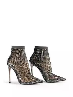 LE SILLA Gilda 120mm Mesh Ankle Boots