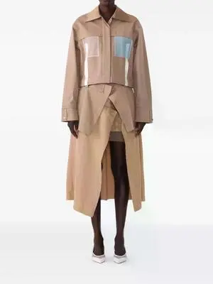 JASON WU X Robert Rauschenberg Boxy Twill Cropped Jacket