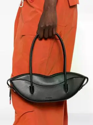 Fiorucci Lips-shaped Tote Bag - Black