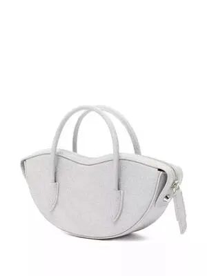 Fiorucci Lip-shape Mini Bag - Silver