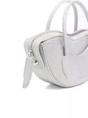 Fiorucci Lip-shape Mini Bag - Silver