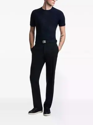 Emporio Armani Waffle-knit T-shirt