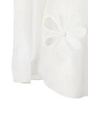 Fendi Flower Appliqué Shirt