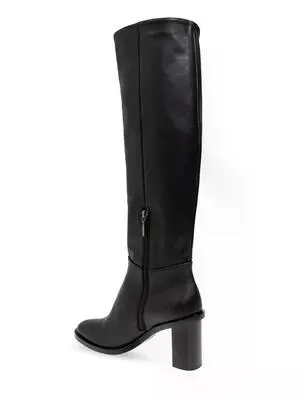 Max Mara 90mm Leather Knee-high Boots