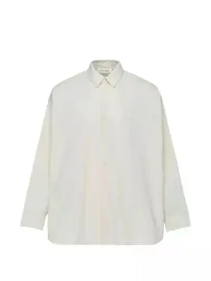 Fear Of God Logo-embroidered Shirt - Neutrals