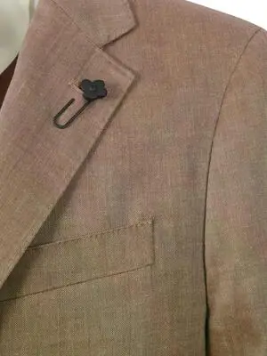 LARDINI Herringbone-pattern Suit