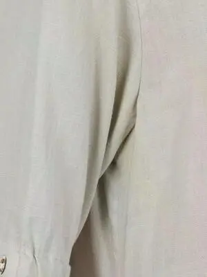 Herno Gathered-waist Button-up Dress