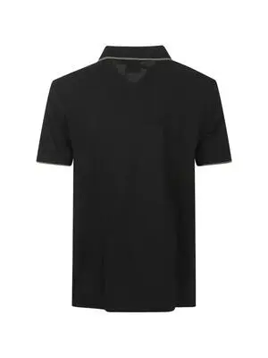 Paul Smith Zebra-patch Tipped Polo Shirt