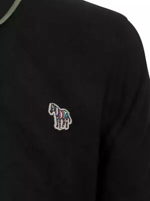 Paul Smith Zebra-patch Tipped Polo Shirt