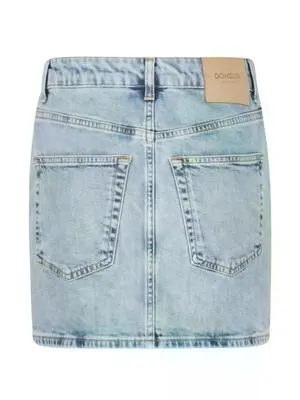 DONDUP Faded Wash Skirt - Blue