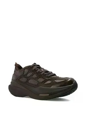 HOKA® Mach X Caged Sneakers - Brown