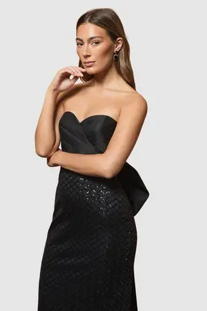 Coast Sequin Bandeau Column Dress