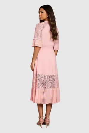 Coast Lace Insert Midi Dress