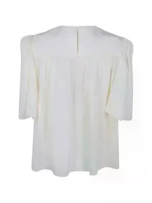 Chloé Gathered-detail Blouse