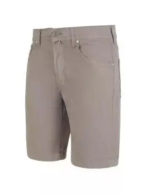 Jacob Cohen Logo Patch Five-pocket Shorts - Grey