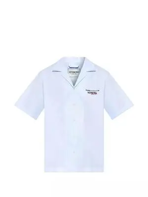 Iceberg X Peanuts Cotton Shirt - Blue