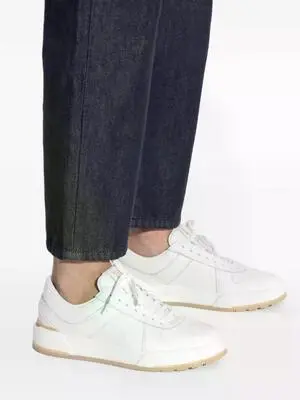 Max Mara Lace-up Panelled Pumps