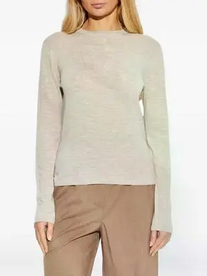 Max Mara Pittura Long-sleeve Sweater - Neutrals