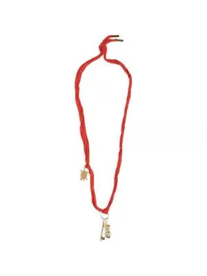 Givenchy Charms Necklace - Red