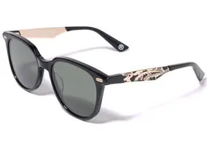 A BATHING APE 4 Shark Sunglasses - Black