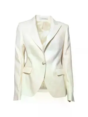 Tagliatore Peak-lapel Single-breasted Blazer