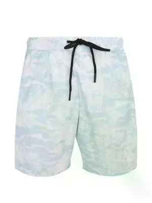 MAUNA KEA Hawaiian-print Shorts - Green