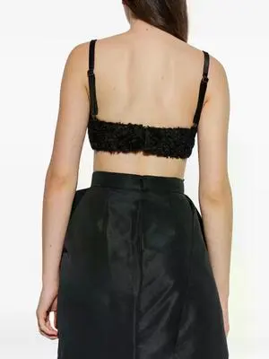 Givenchy Sweetheart-neck Crop Top