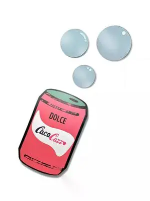 VJ’S MIND Dolce Caca Cazz Soda-can Wall Mirror - Red