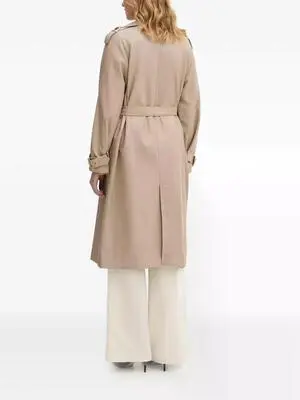 Guess Belted Double-breasted Trench Coat