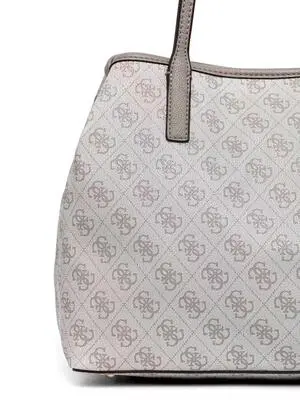 Guess Monogram Tote Bag With Pouch