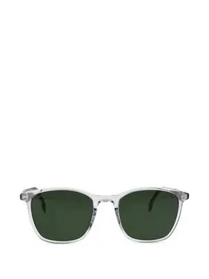 BOSS Temple Logo Square-frame Sunglasses - Grey