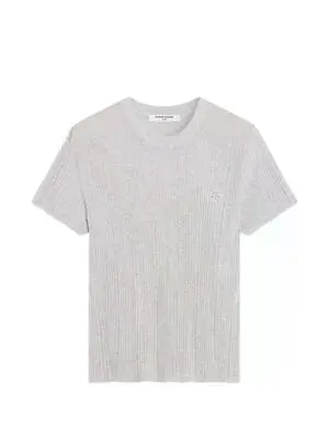 Maison Kitsune Textured T-shirts For Women