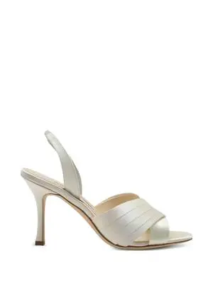Manolo Blahnik Crossover Sandals For Women