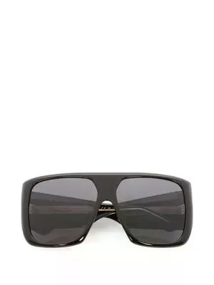 Victoria Beckham Oversized Square Frame Sunglasses - Black
