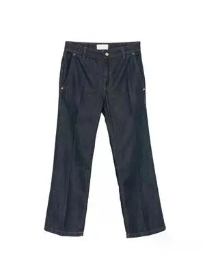 I BLUES Pressed-crease Denim Jeans