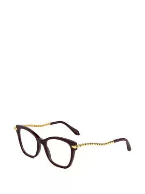 BVLGARI Serpenti Cat-eye Eyeglasses