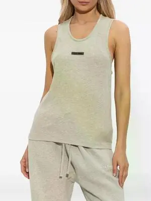 Fear Of God Logo-patch Sleeveless Tank Top