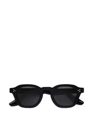 AKILA Logos Geometric-frame Sunglasses - Black