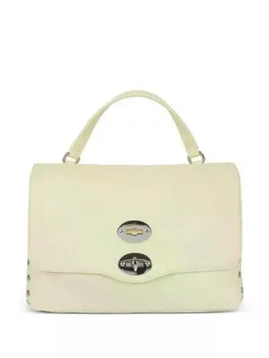 ZANELLATO Small Postina Stud-embellished Tote Bag - Yellow