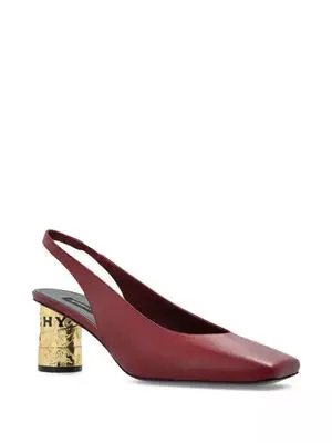 Givenchy Square-toe Slingback Pumps