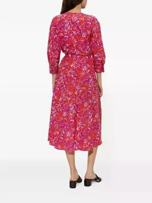 Max Mara Carmo V-neck Midi Dress