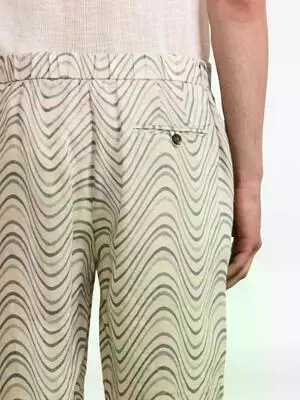 Frescobol Carioca Felipe Wavy-print Shorts