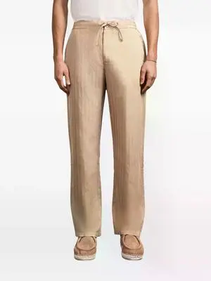 Frescobol Carioca Mendes Drawstring Trousers - Neutrals