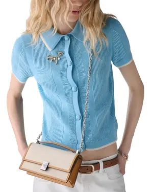 Kate Spade New York Deco Mini Canvas Crossbody - Natural/multi