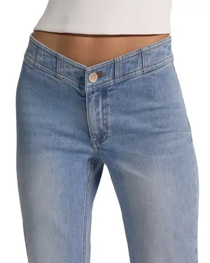 Alice + Olivia Chelsea Mid-rise Jeans