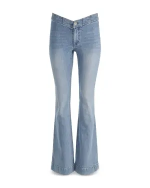 Alice + Olivia Chelsea Mid-rise Jeans